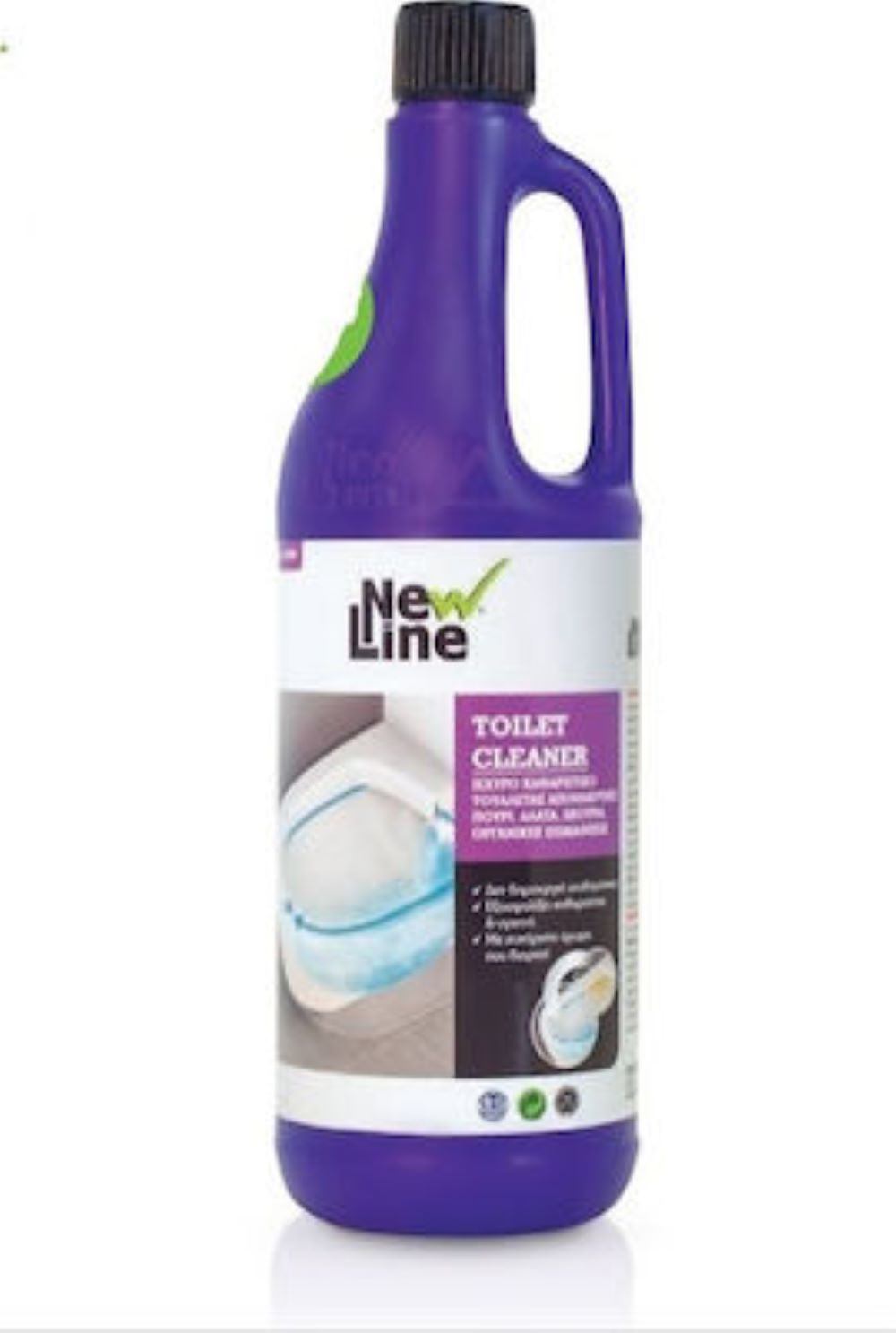 Υγρό Καθαριστικό Λεκάνης 1lt, New Line Toilet Cleaner - Κόνδης ...